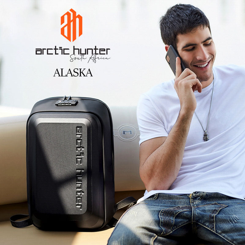 ArcticHunter Alaska Multi-Functional Hardcover Laptop Bag and Backpack ...